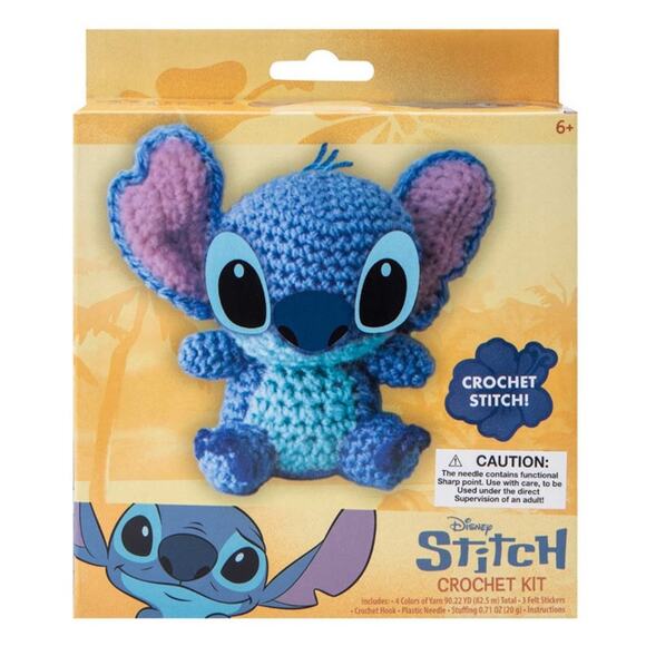 Disney | Toys | Disney Stitch Crochet Kit Blue Bnwt | Poshmark